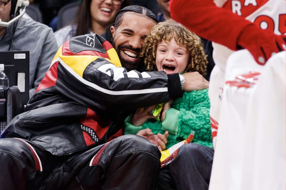 Drake Celebrates Adonis' 7th Birthday with Fun SpongeBob Party!